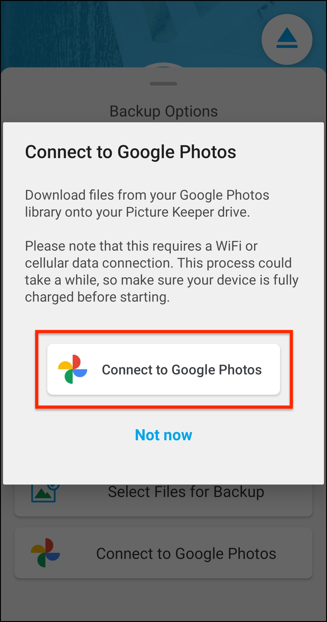 How do I connect my Google Photos account? – Help Center