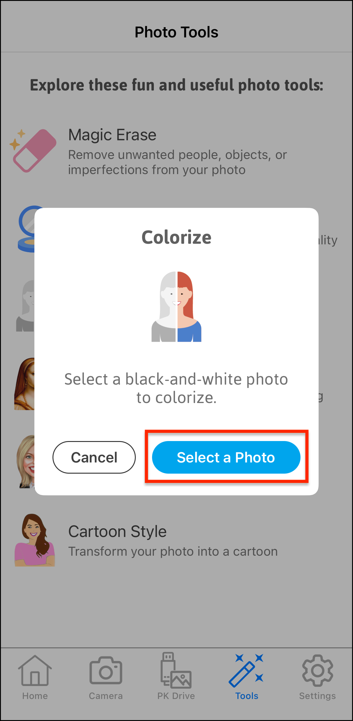 How to Use the Colorize Tool – Help Center