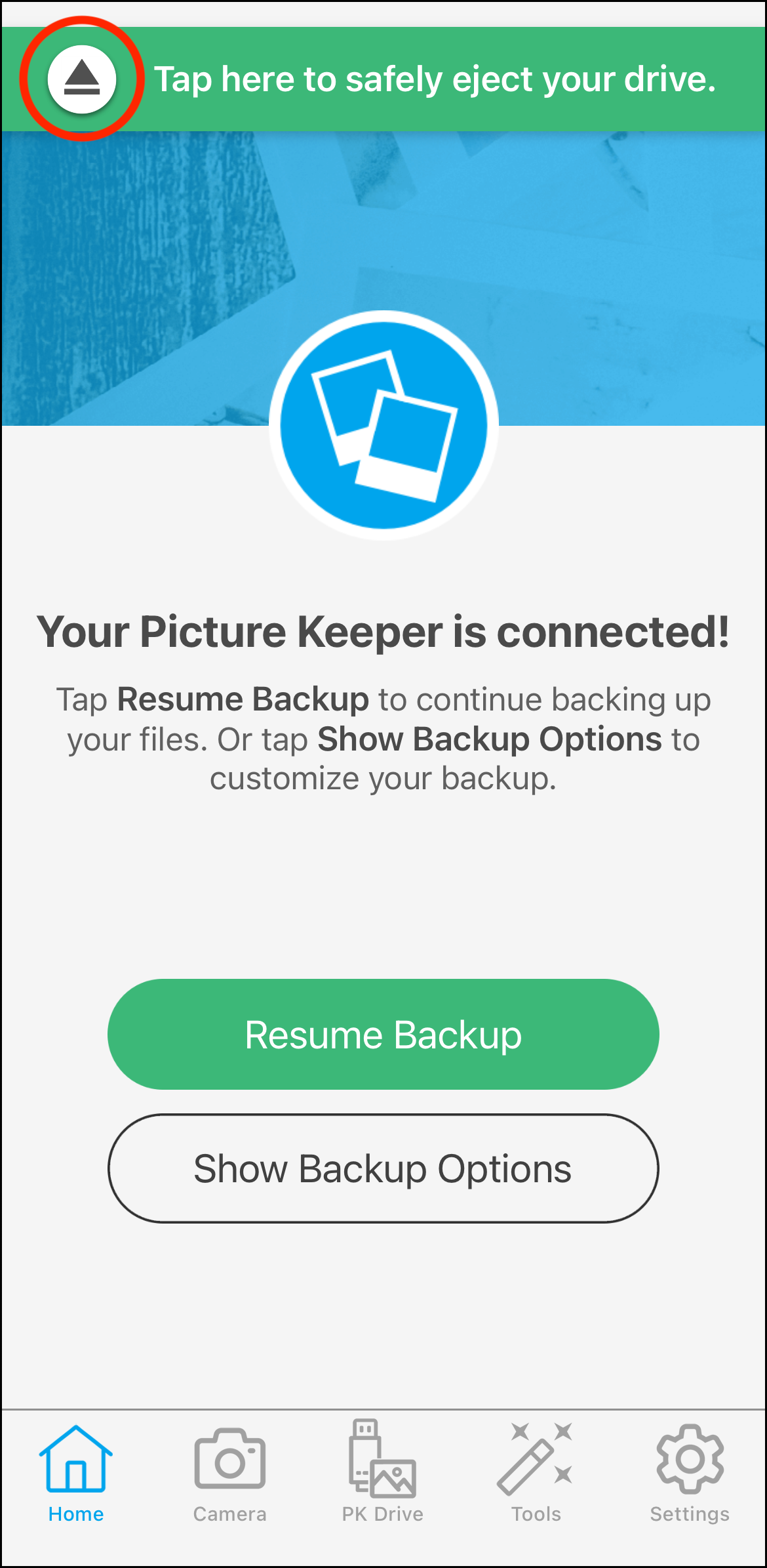 How to Eject Picture Keeper – Help Center