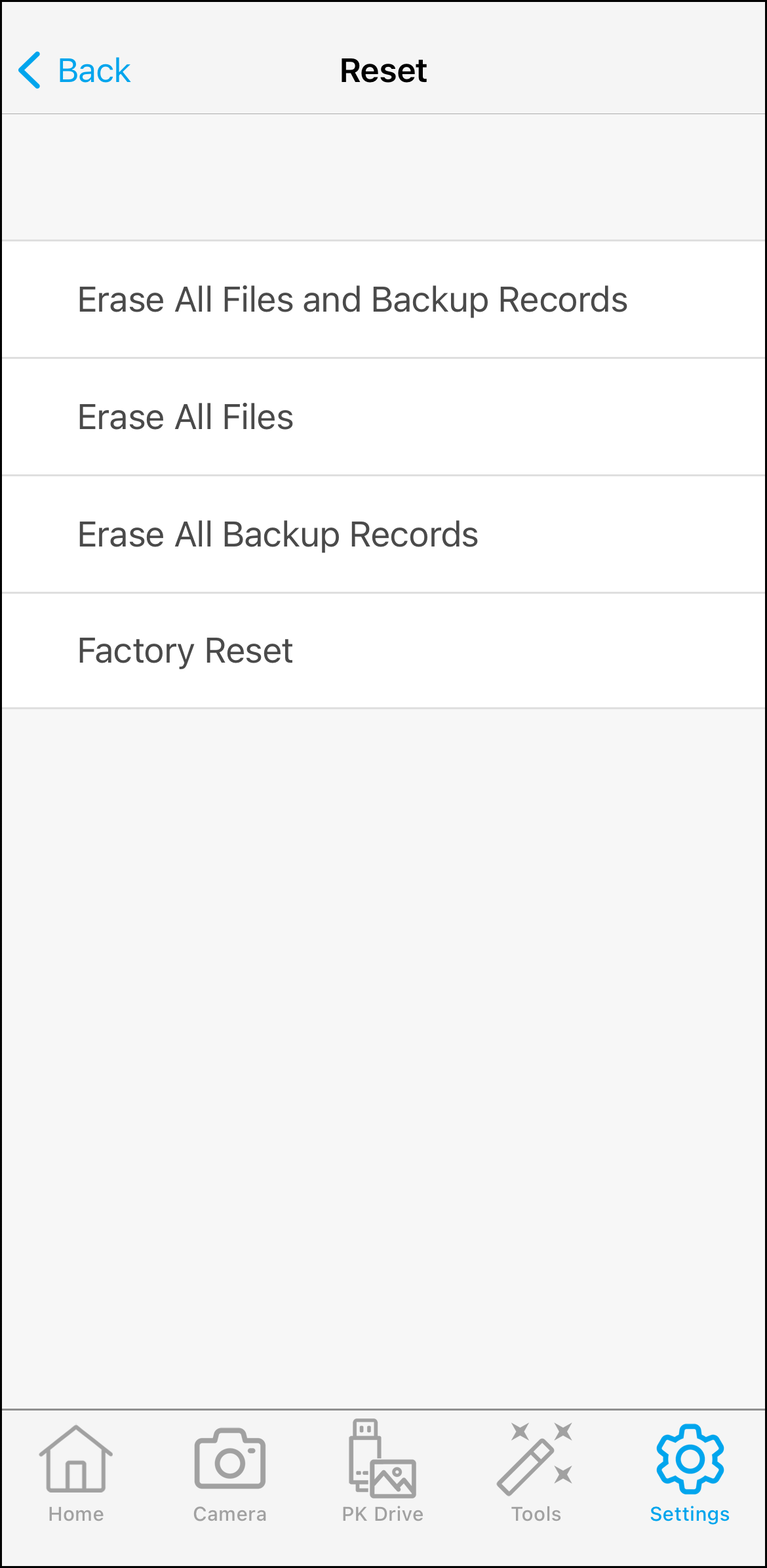 How to Reset Picture Keeper – Help Center