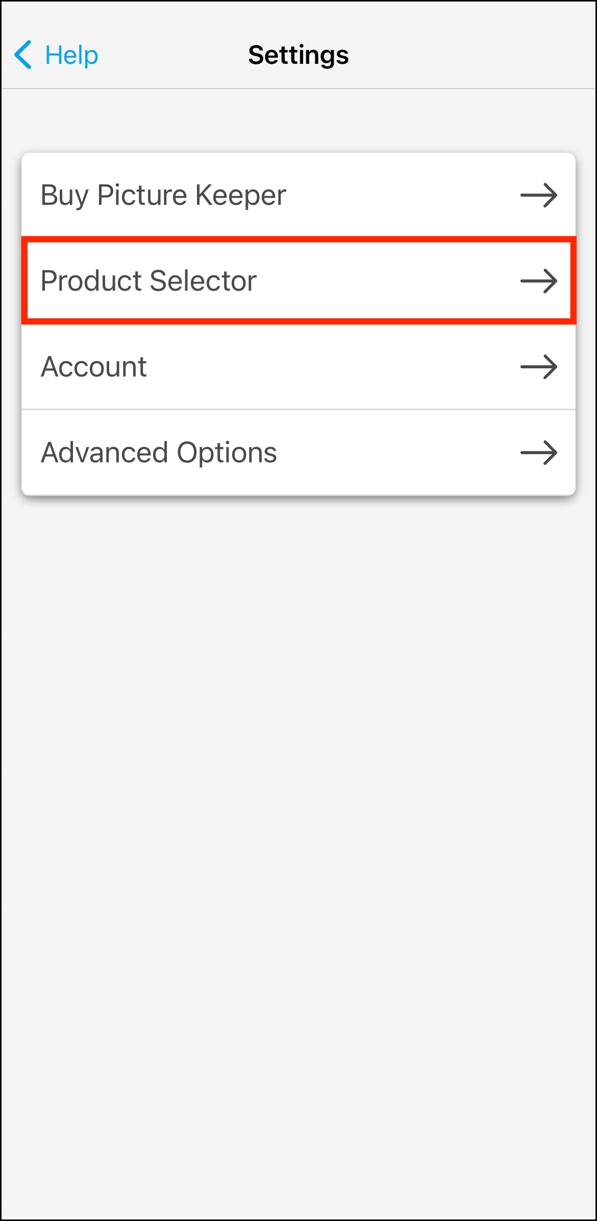 How to Change Your Picture Keeper Product After Setup – Help Center