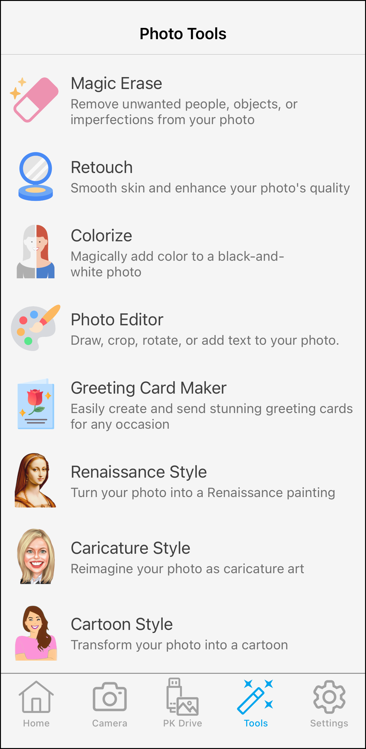 How to Use the Photo Tools – Help Center