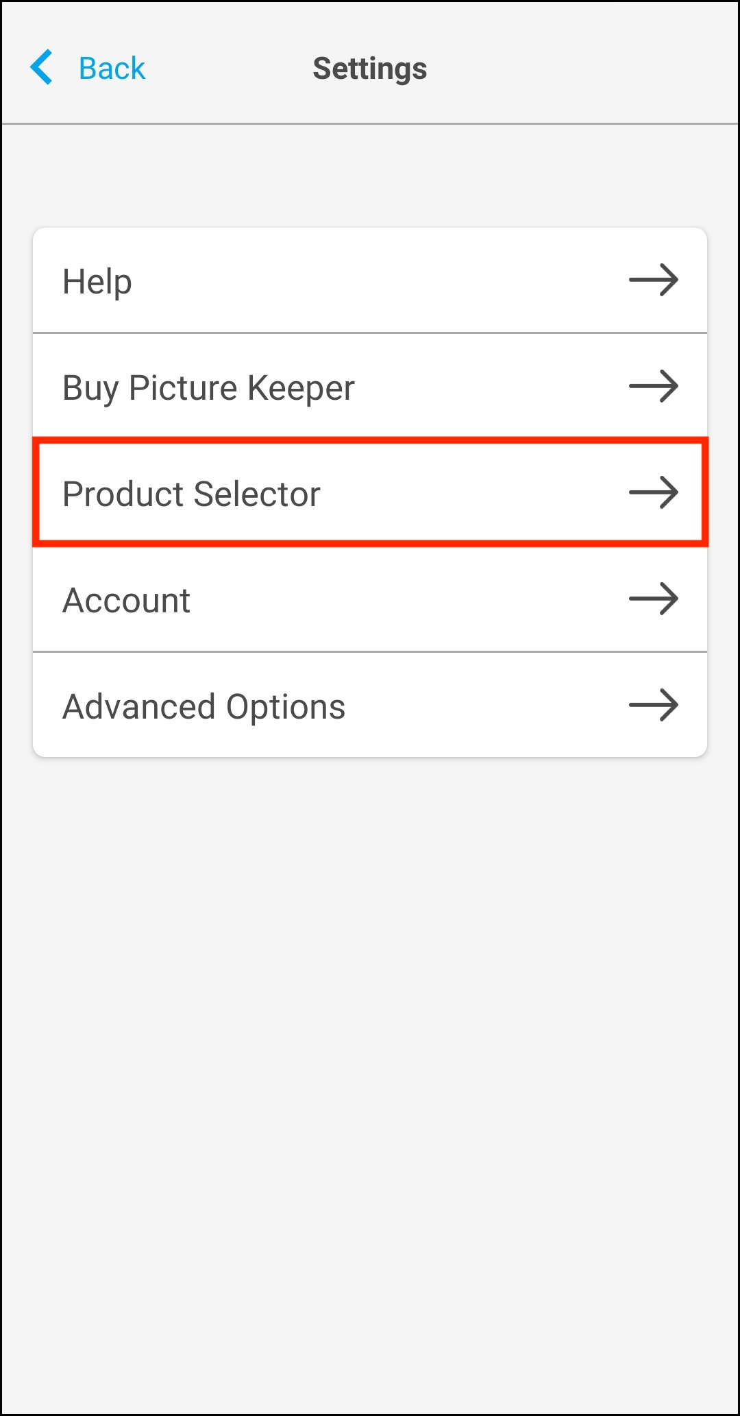 How to Change Your Picture Keeper Product After Setup – Help Center