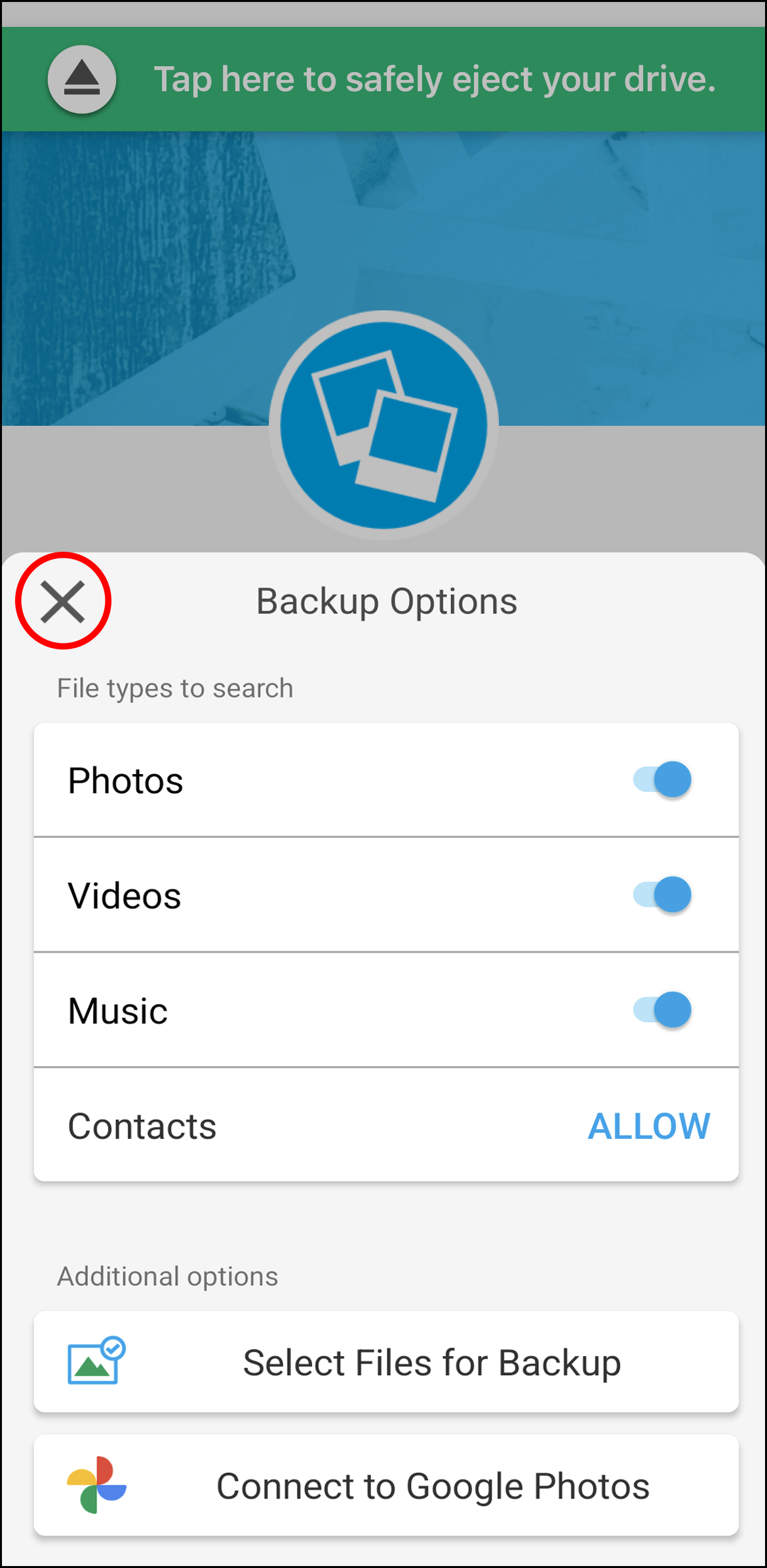How to Change Backup File Types – Help Center