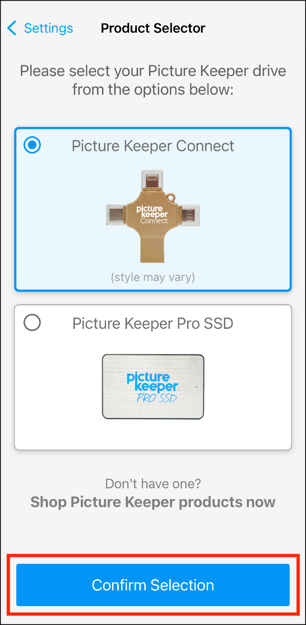 How to Change Your Picture Keeper Product After Setup / PK – Help Center