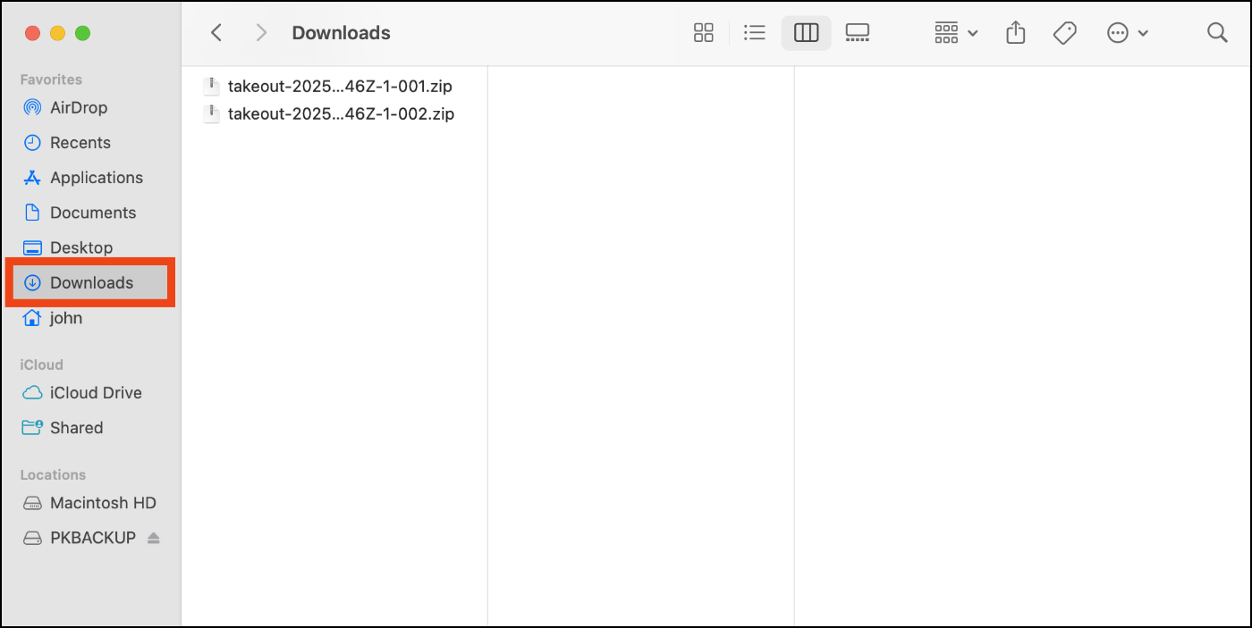 Google Takeout, Part 2 – Help Center