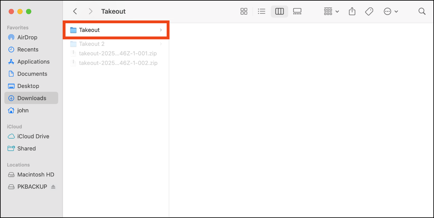 Google Takeout, Part 2 – Help Center