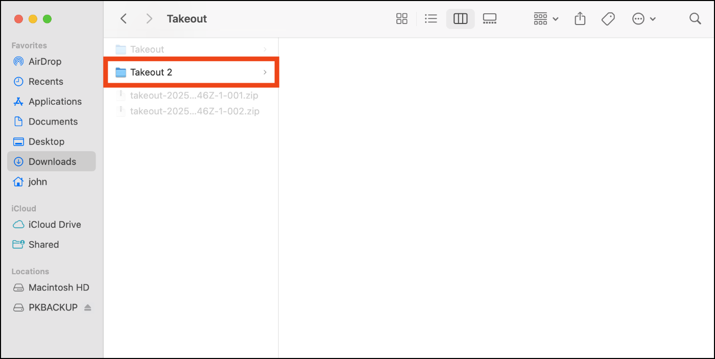 Google Takeout, Part 2 – Help Center